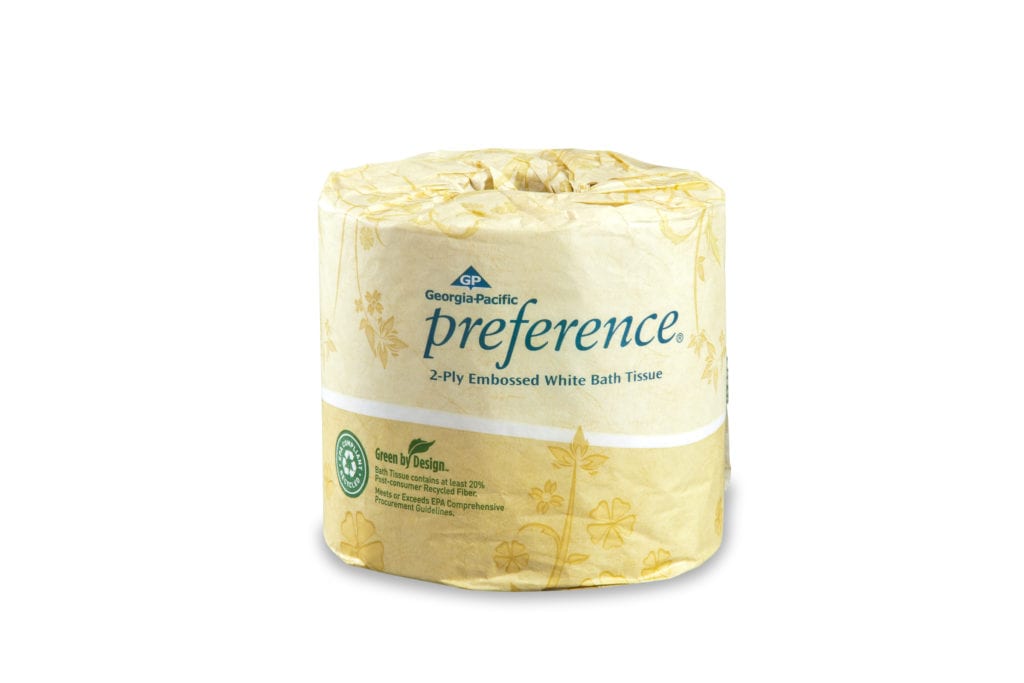 P2440 - Preference Toilet Tissue 80/CS - Dependable Plastic